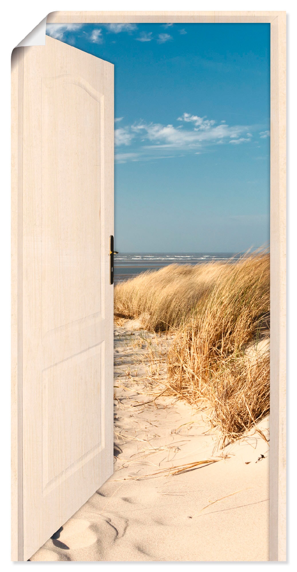 Artland Wandbild »Nordseestrand auf Langeoog«, Strand, (1 St.), als Poster, Wandaufkleber in ...