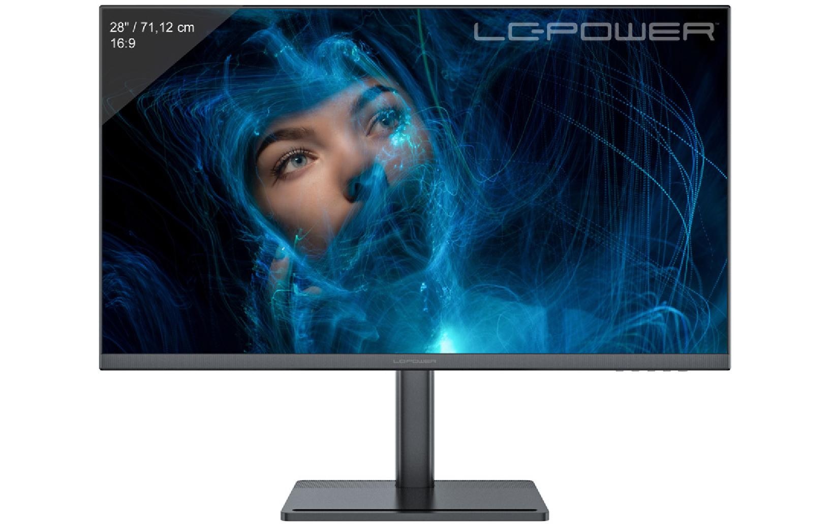 LC-Power LED-Monitor »LC-M28-4K-UHD«, 70,84 cm/28 Zoll, 3840 x 2160 px ...