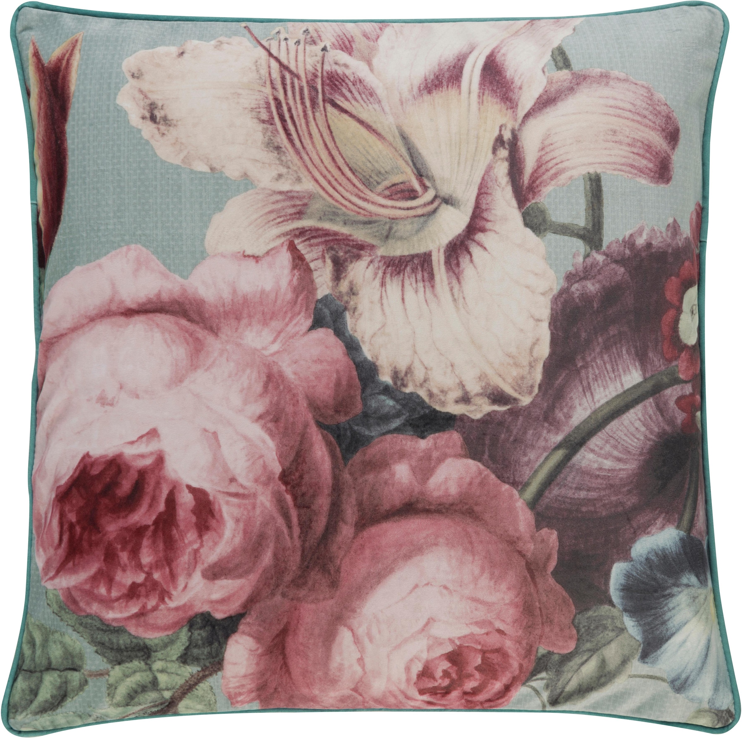 BARBARA Home Collection Dekokissen »Gallery 04 bunt«, Kissenhülle ohne ...