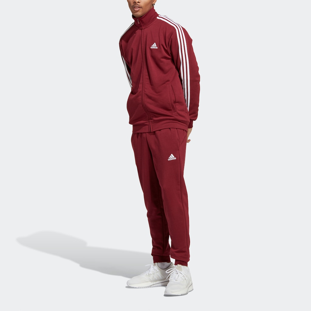 Adidas Sportswear Trainingsanzug Basic 3 Streifen French Terry« 2