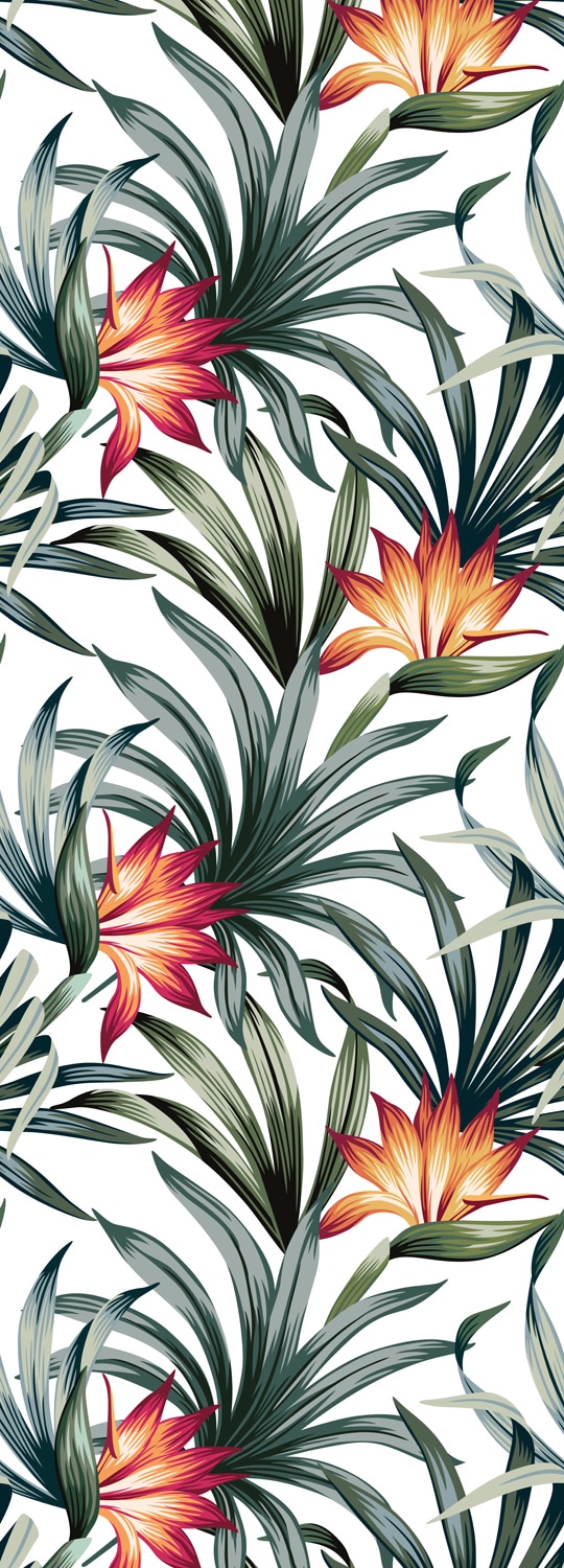 queence Vinyltapete »Hedda« Motiv | bedruckt | botanisch | floral ...