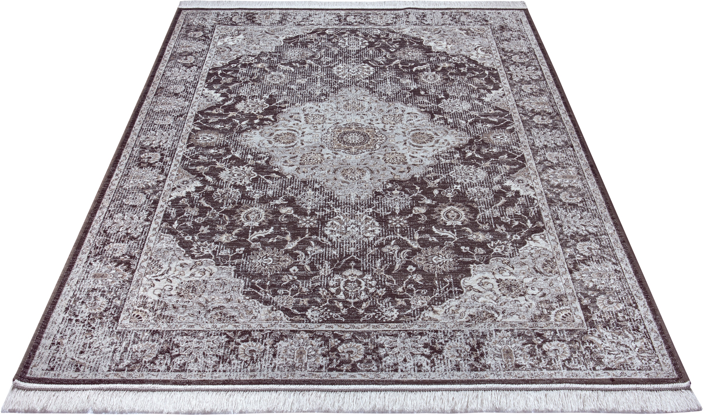 ELLE DECORATION Designteppich »Keshan Derya«, rechteckig, 3 mm Höhe ...
