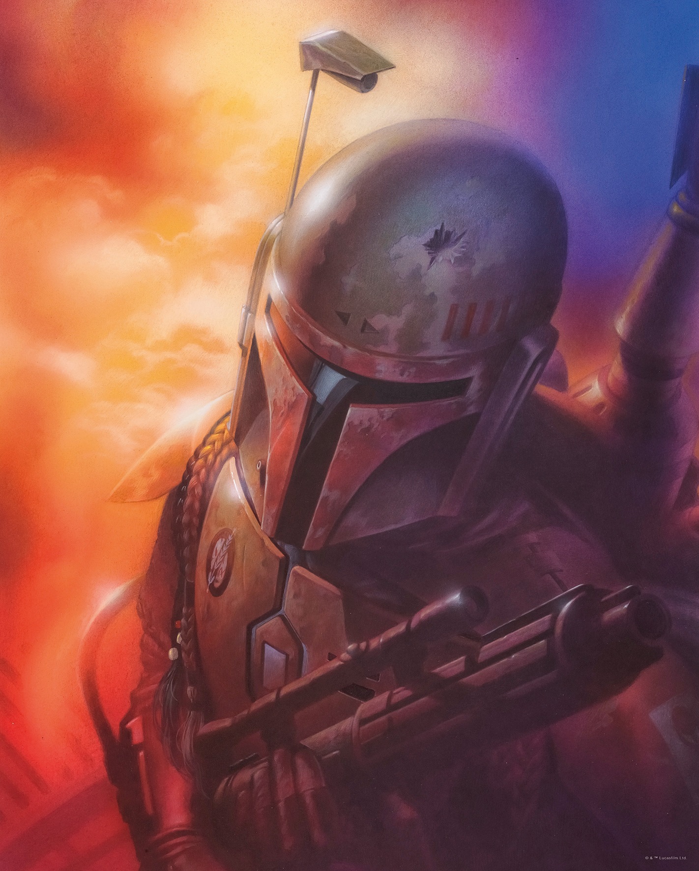 Komar Bild »Star Wars Classic Mandalorian«, Star Wars, (1 St ...