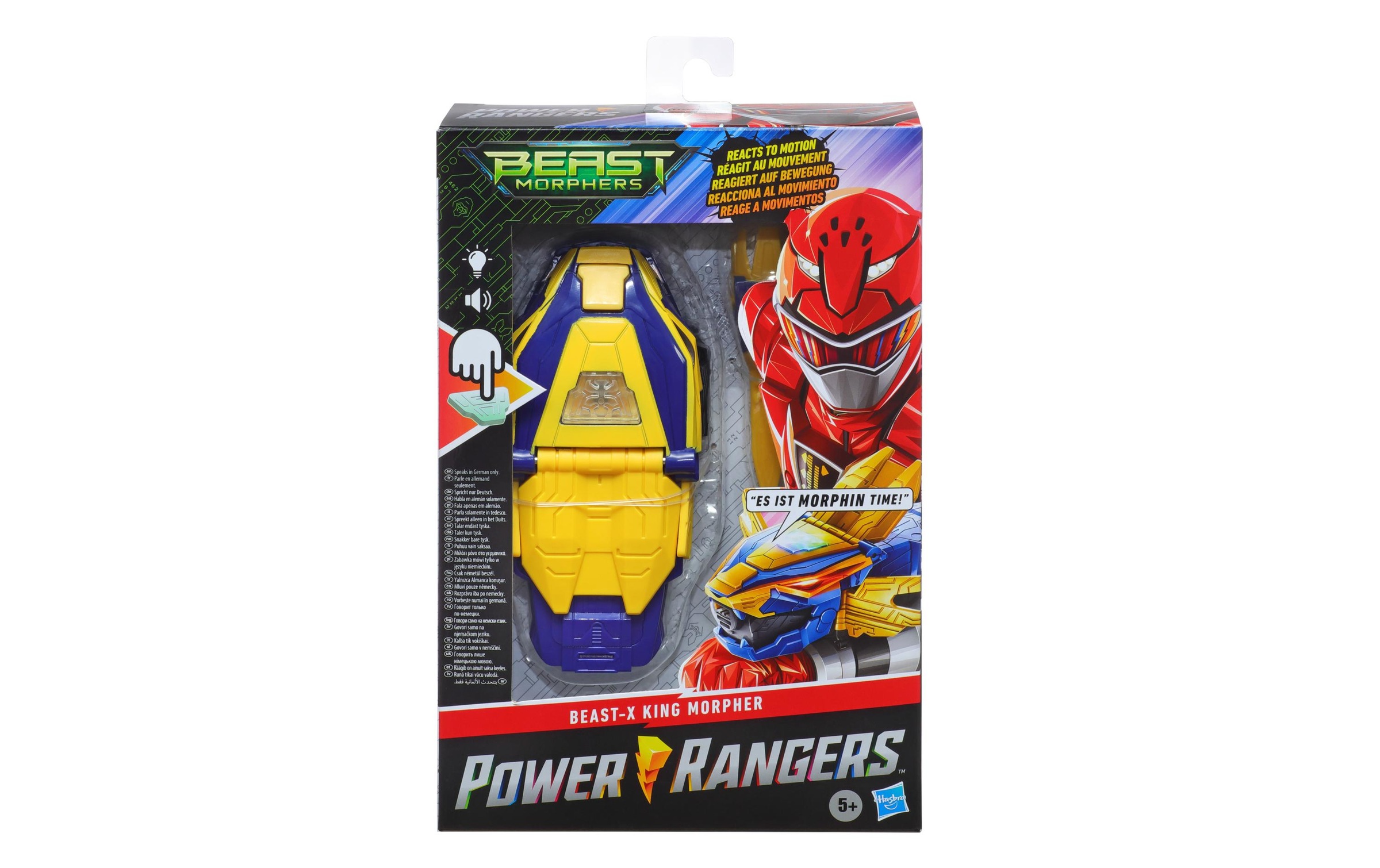 Hasbro Blaster »Power Ranger Beast Morphers Beast-X King Morpher ...