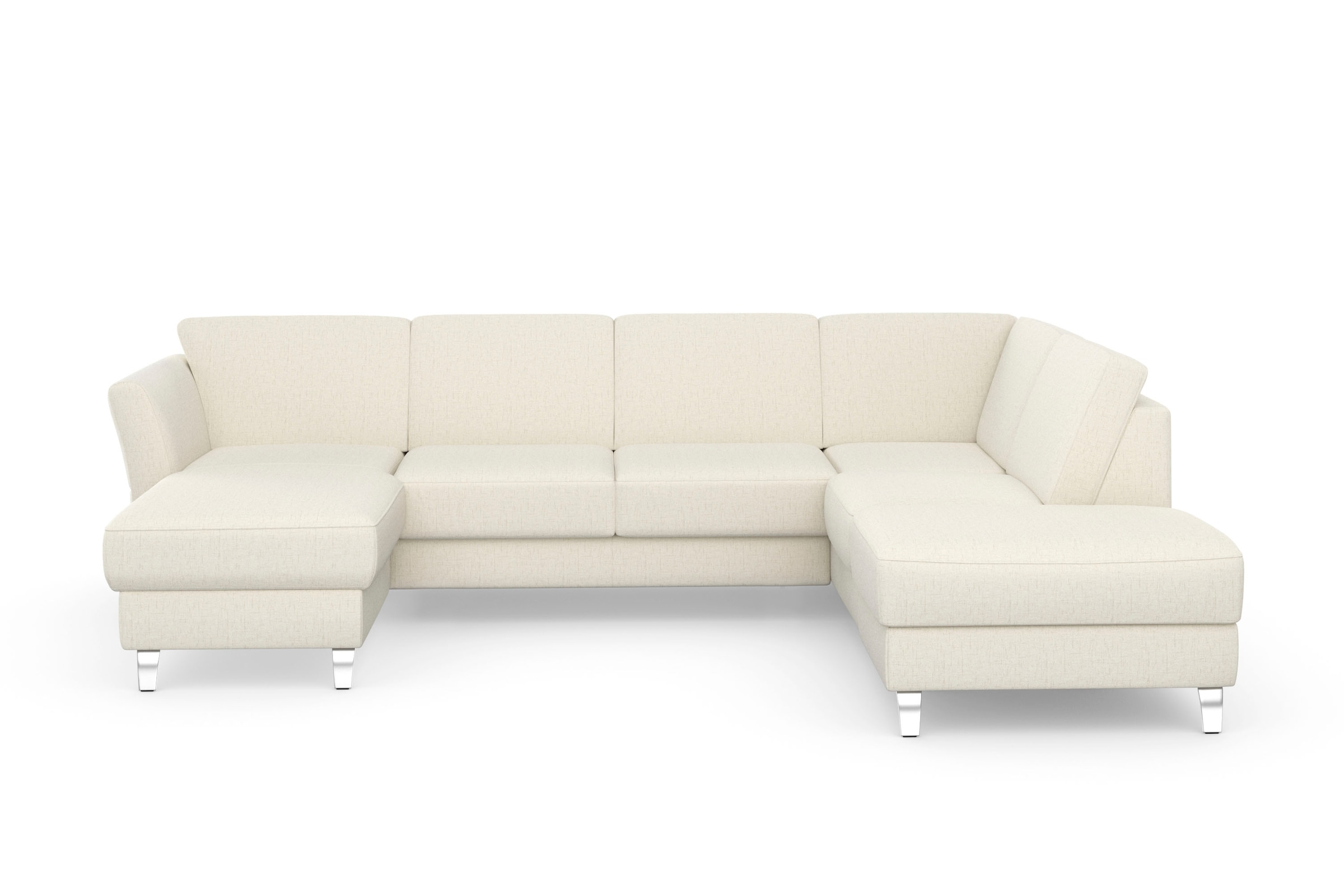 sit&more Wohnlandschaft »Visby U-Form«, Wahlweise mit Bettfunktion und ...